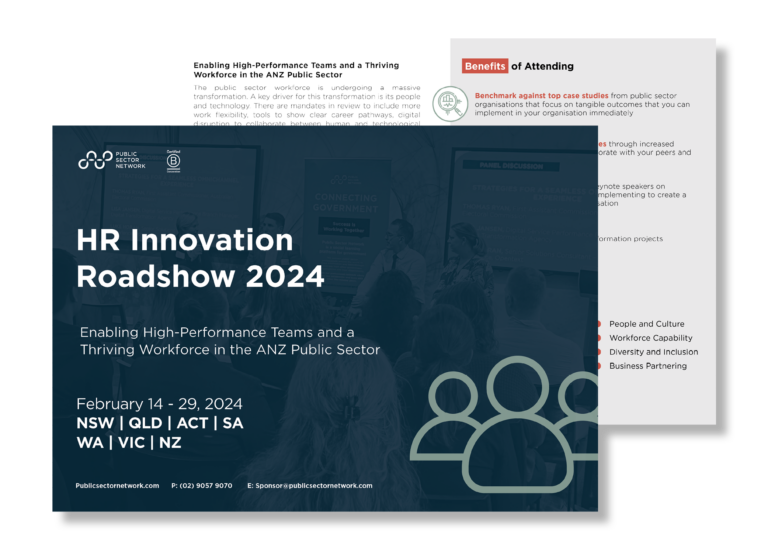 ANZ HR Innovation Roadshow - Public Sector Network