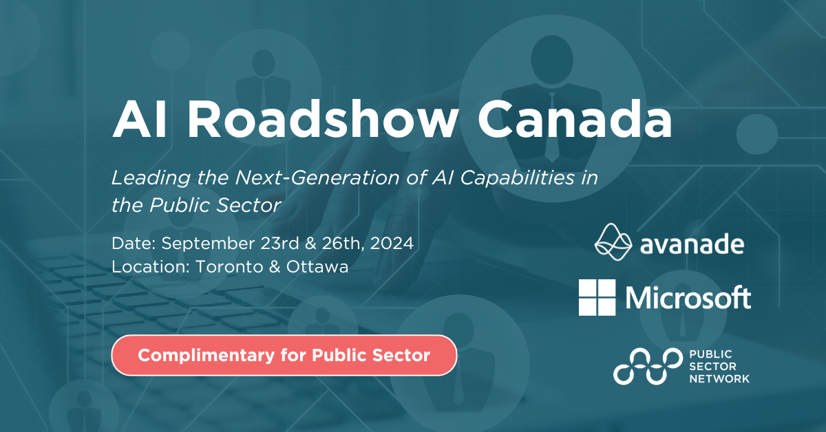 AI Roadshow Canada - Public Sector Network